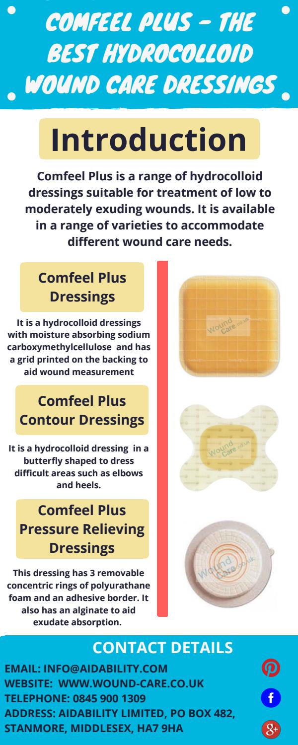 Comfeel Plus - The Best Hydrocolloid Wound Care Dressings by Wound Care ...