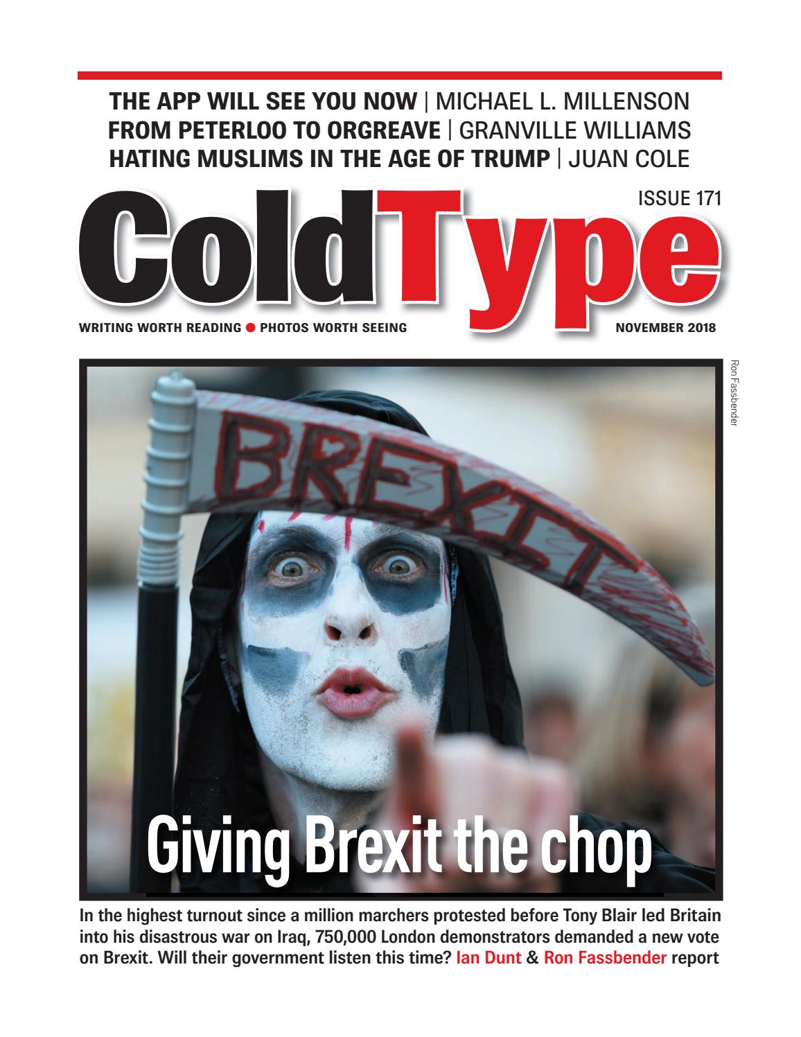 ColdType Issue 171 - November 2018 by ColdType - Issuu