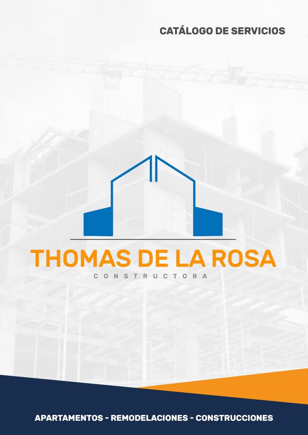 Catalogo de Servicios - Const. Thomas de la Rosa by gmfilmsoficial - Issuu
