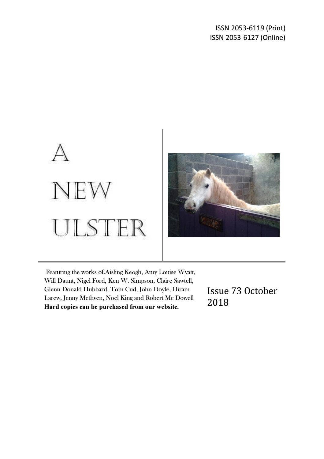 A New Ulster 73 by Amos Greig - Issuu