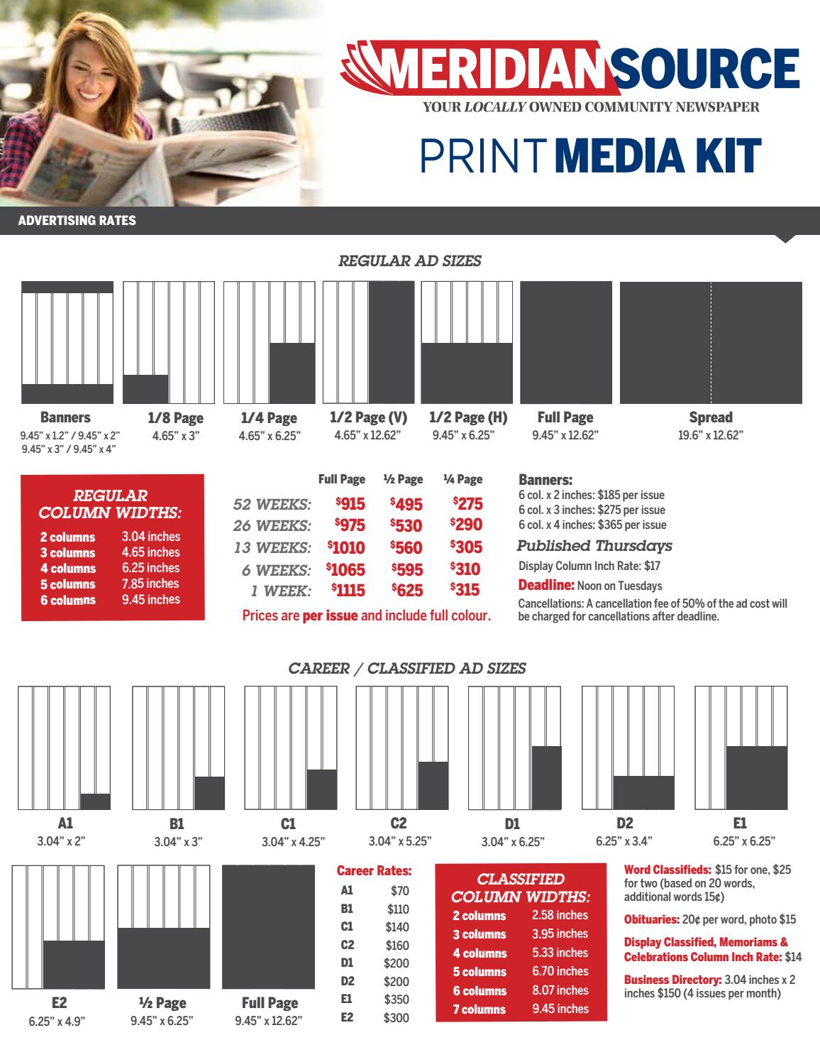 Print Media Kit Book 2018 by Meridian Source - Issuu