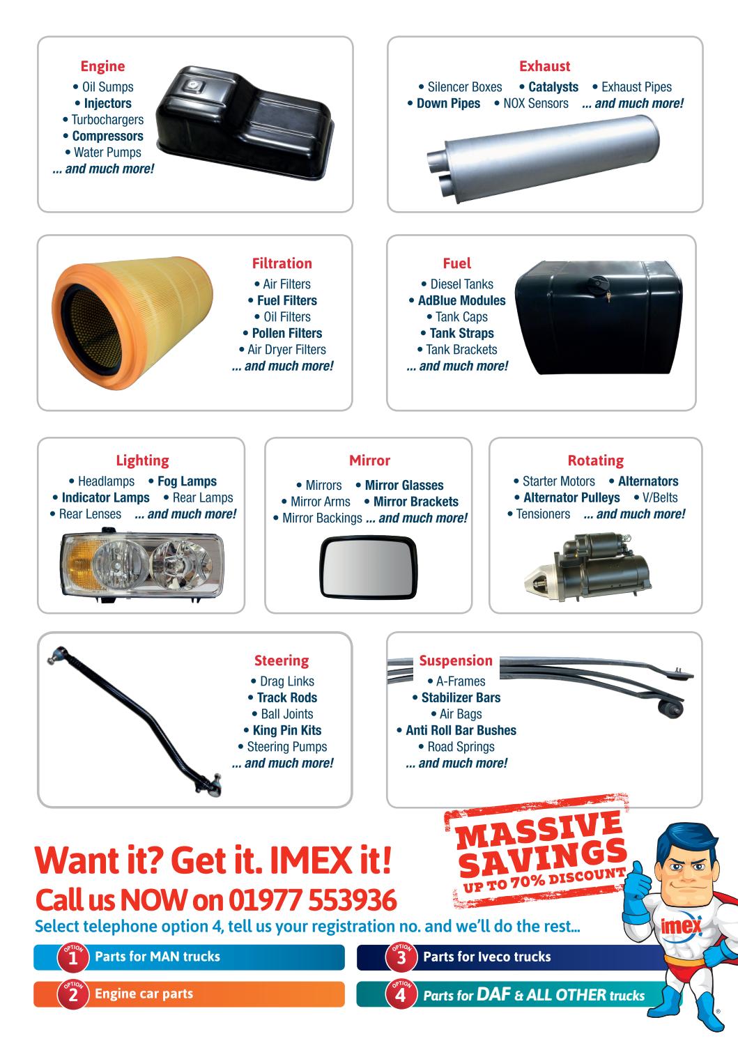 Parts for DAF trucks by Imexpart Limited - Issuu