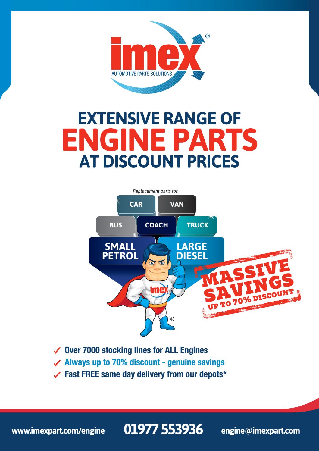 Engine Parts Brochure from IMEX by Imexpart Limited - Issuu