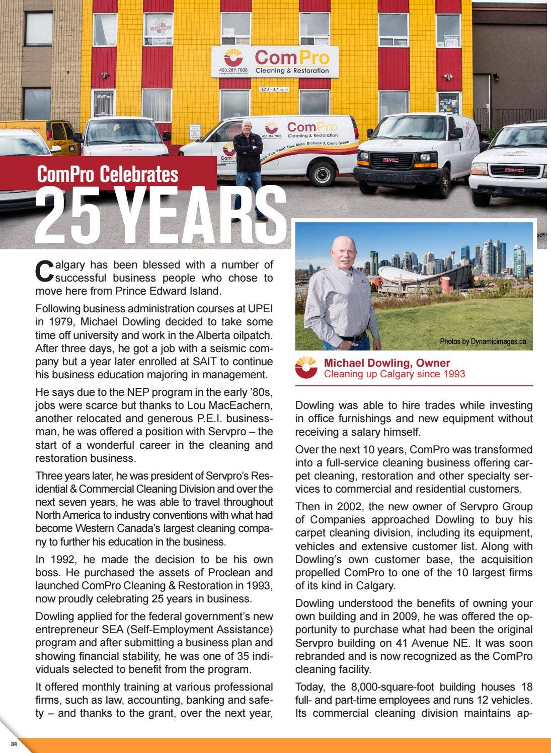 ComPro - 25 Year Profile by Business in Calgary - Issuu