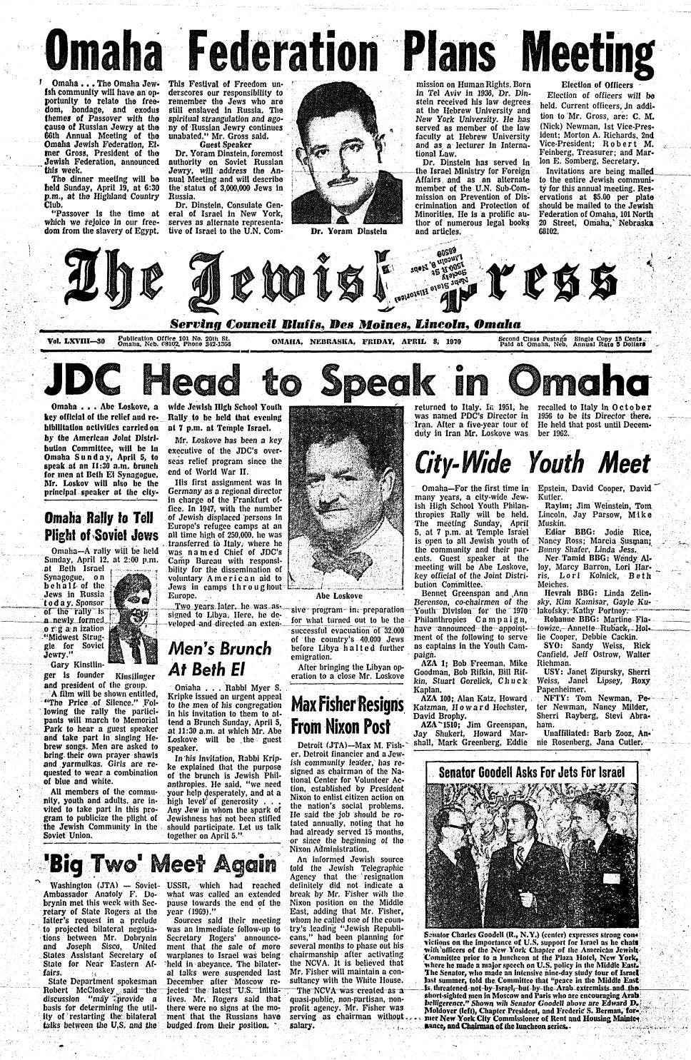 April 3, 1970 by Jewish Press - Issuu