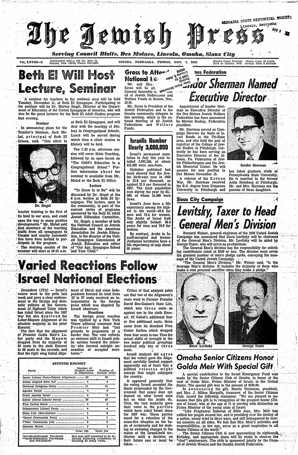 November 7, 1969 by Jewish Press - Issuu