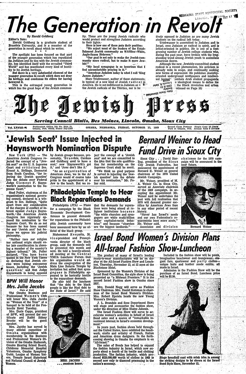 October 17, 1969 by Jewish Press - Issuu