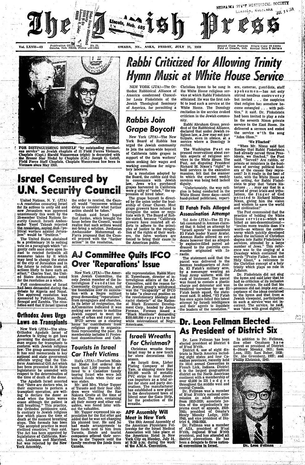 July 11, 1969 by Jewish Press - Issuu