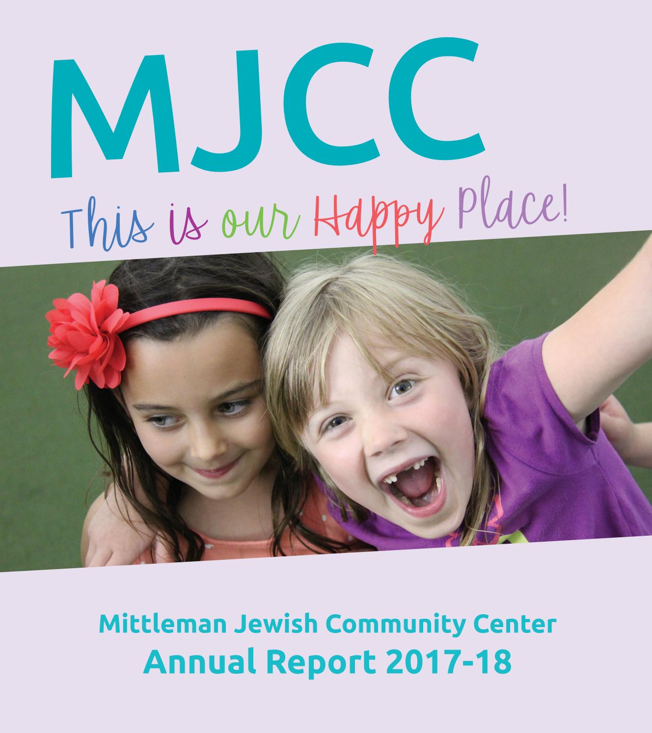 MJCC Annual Report 2017-18 by Becky Hornsten - Issuu