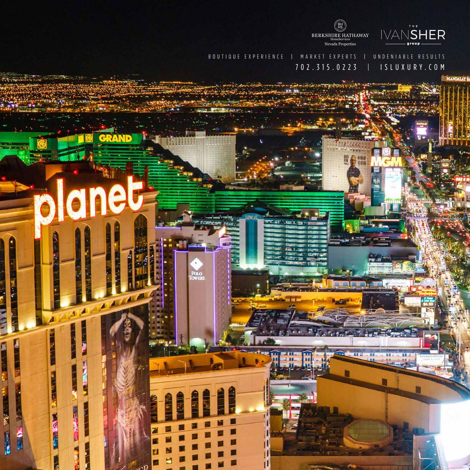 Las Vegas IS Luxury - Fall 2018 by The Ivan Sher Group - Issuu