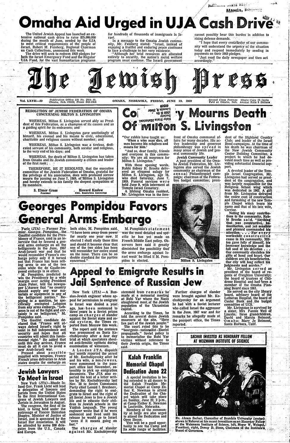 June 13, 1969 by Jewish Press - Issuu