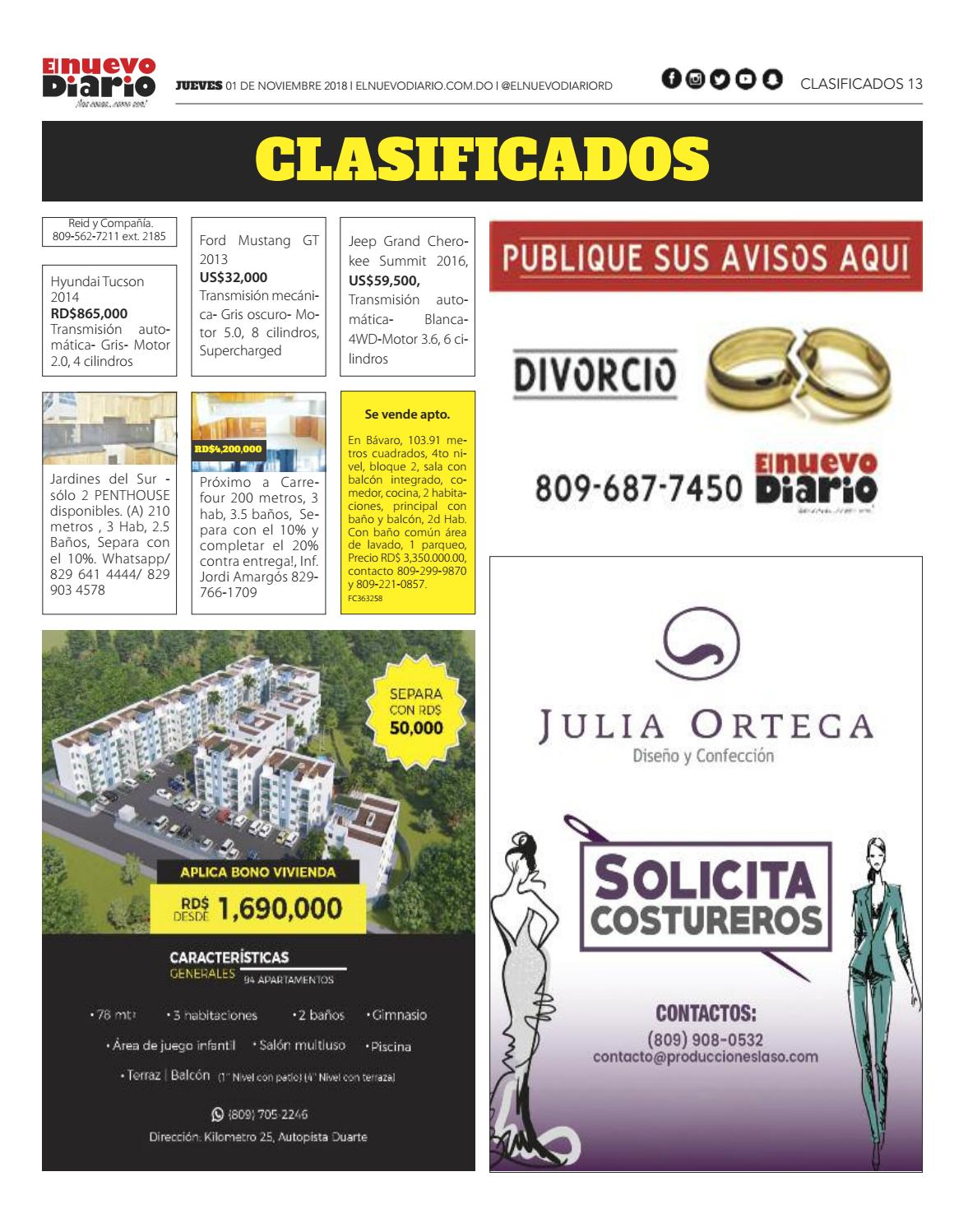 Clasificados by El Nuevo Diario - Issuu