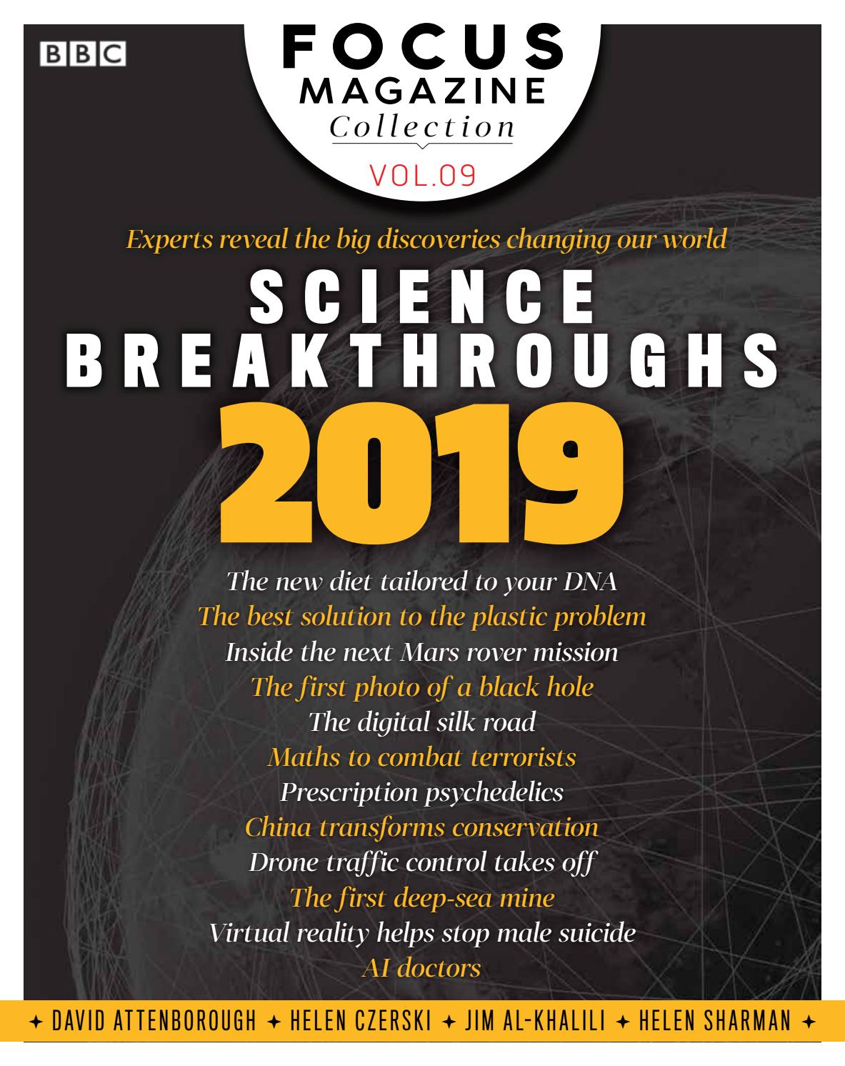 Science Breakthroughs 2019 by Immediate Media Company London Ltd. - Issuu