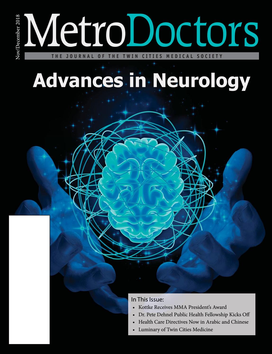 November/December 2018 - Advances in Neurology by Advocates for Better ...