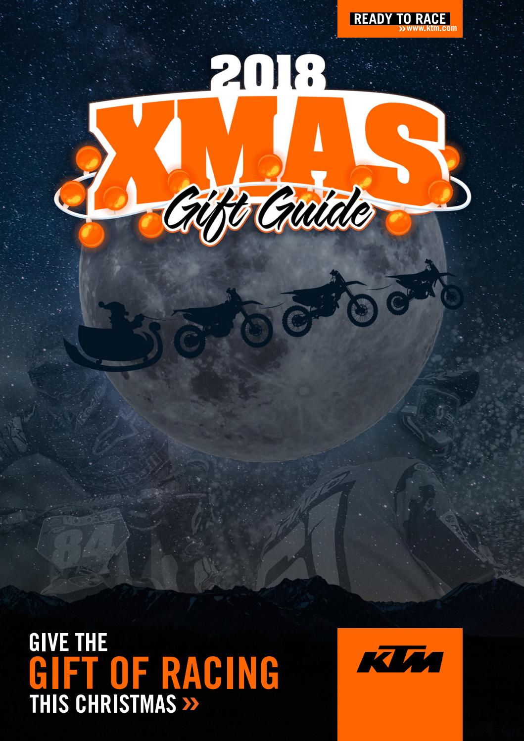 2018 KTM Australia Christmas Gift Guide by KTM Australia & New Zealand ...