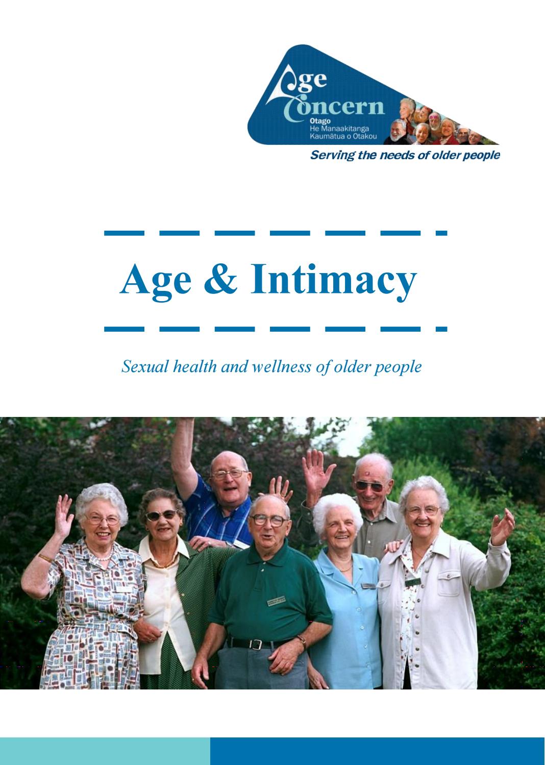 Age & Intimacy - Sexual haelth and wellness for older people by ...
