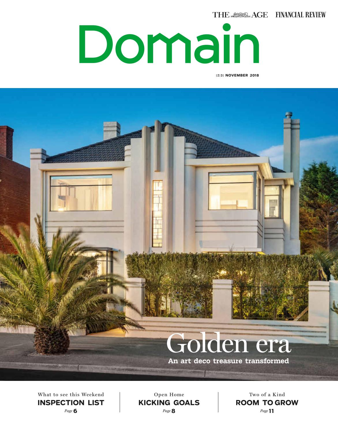 Domain - The Age, November 2-3 by Domain Magazines - Issuu
