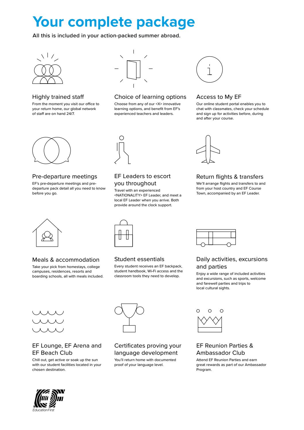 19 LT Package Flyer by EF Education First - Issuu