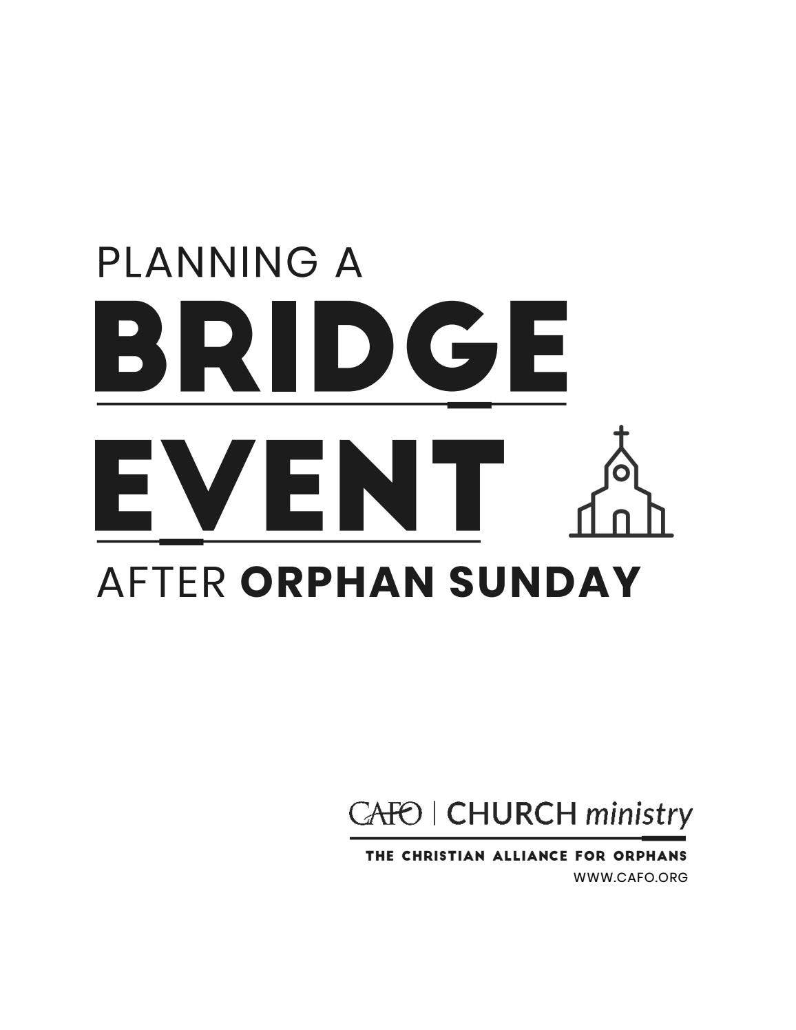 Planning a Bridge Event After Orphan Sunday by Christian Alliance for ...