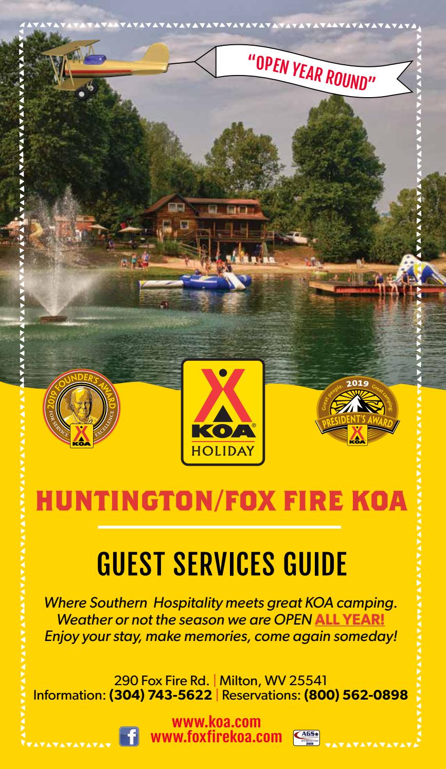Huntington / Fox Fire KOA by AGS/Texas Advertising - Issuu