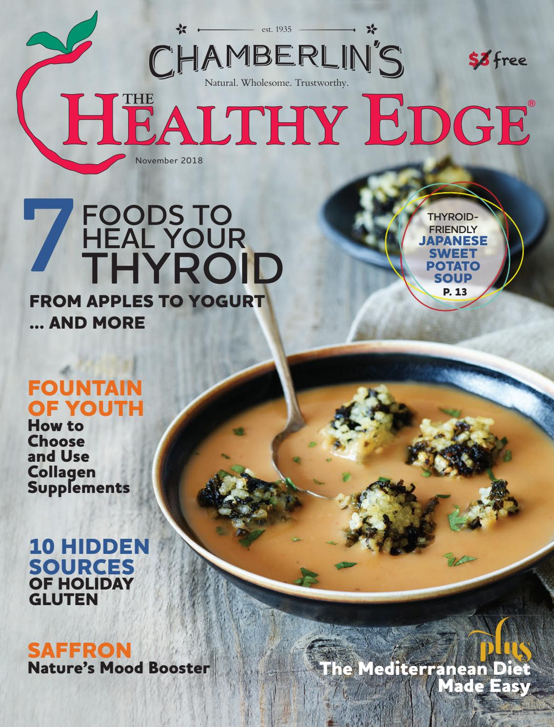 Chamberlin's November Healthy Edge Magazine by HFAI - Issuu
