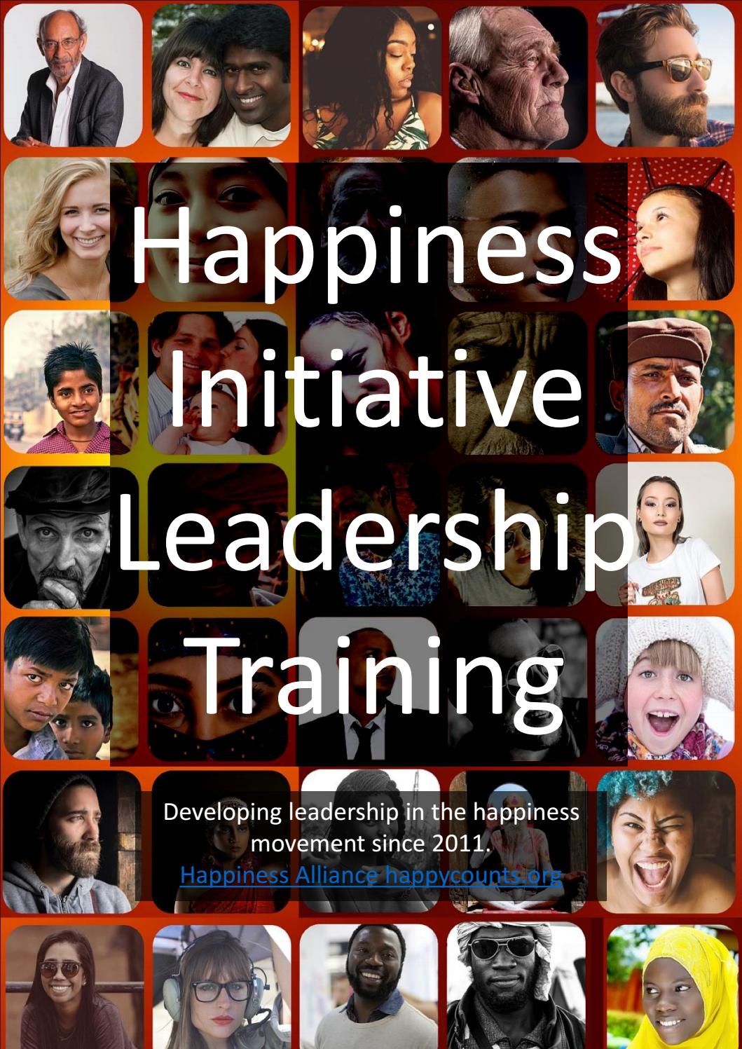Happiness Initiative Leadership Training Brochure by Happiness Alliance ...
