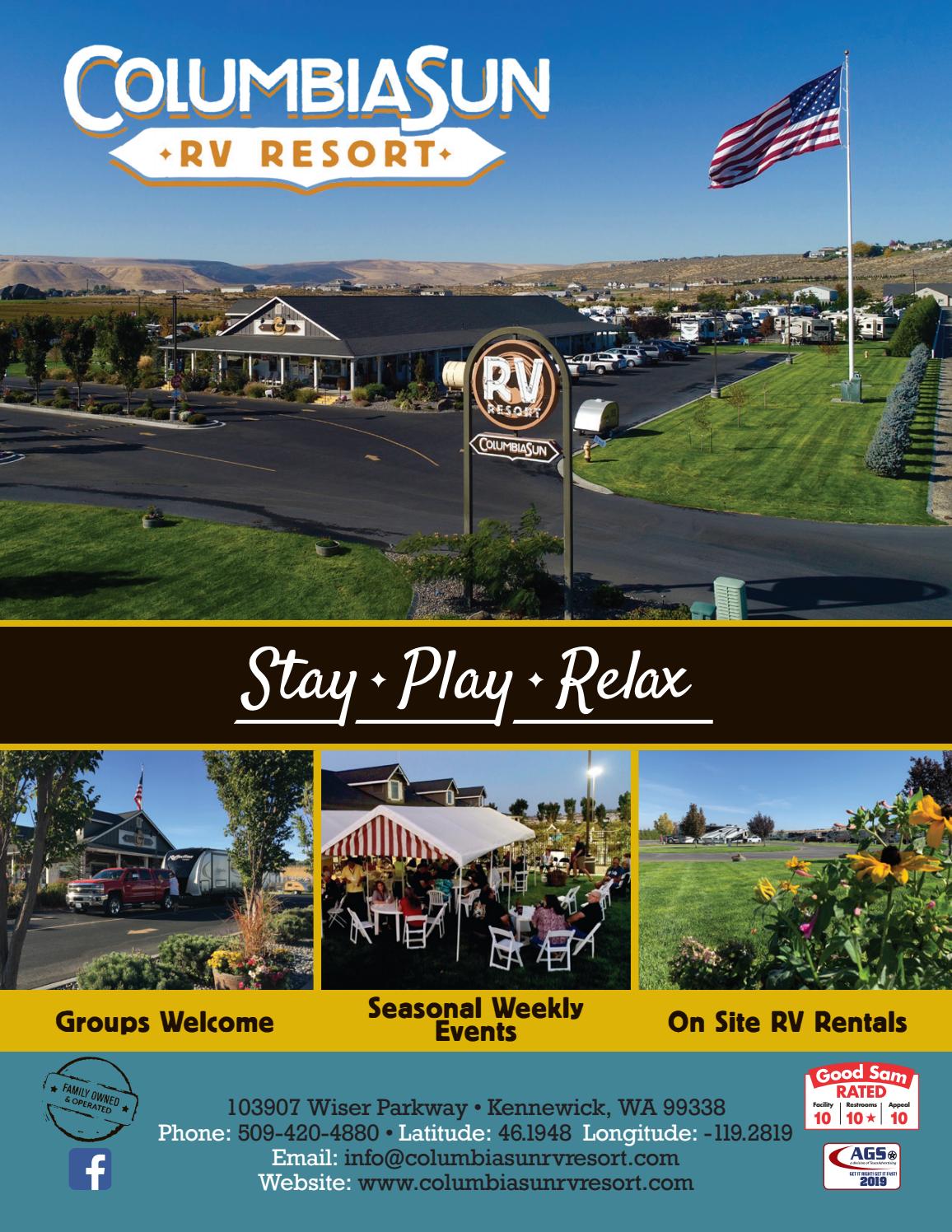 Columbia Sun RV Resort by AGS/Texas Advertising - Issuu