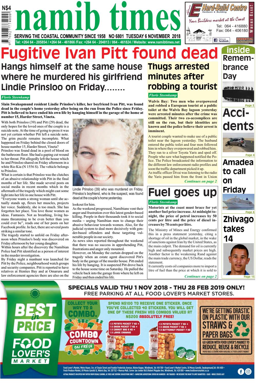 06 nov namib times e-edition by Namib Times Virtual - Issuu