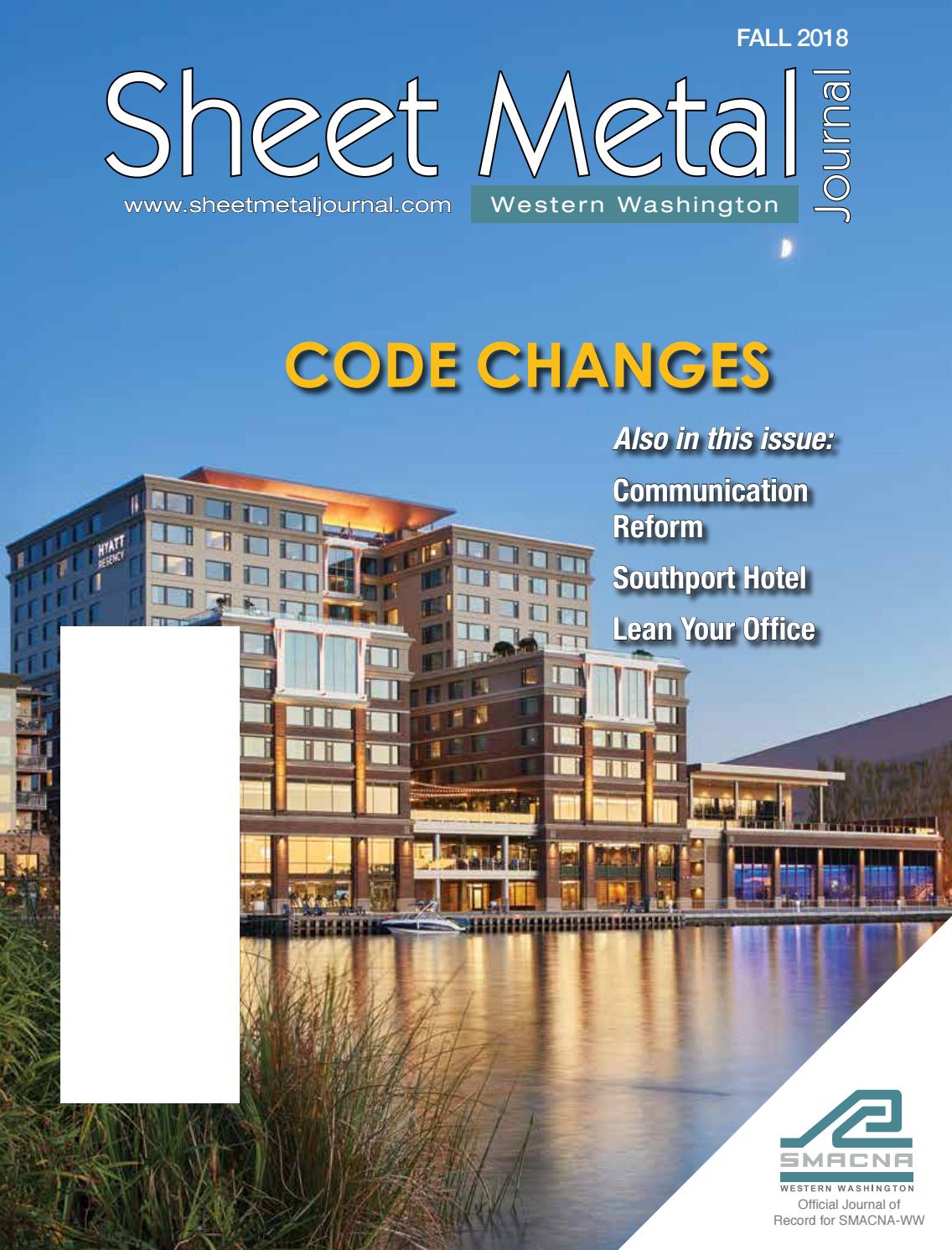 Sheet Metal Journal Western Washington Fall 2018 by Sheet Metal Journal ...