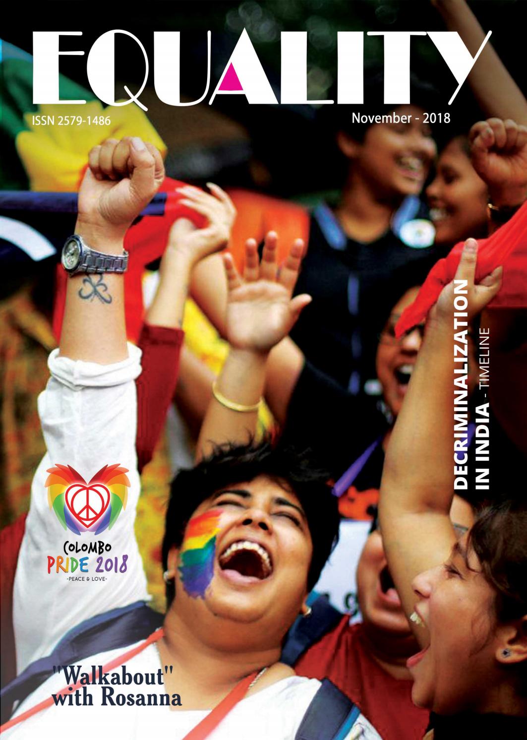 EQUALITY - November 2018 by EQUAL GROUND - Issuu