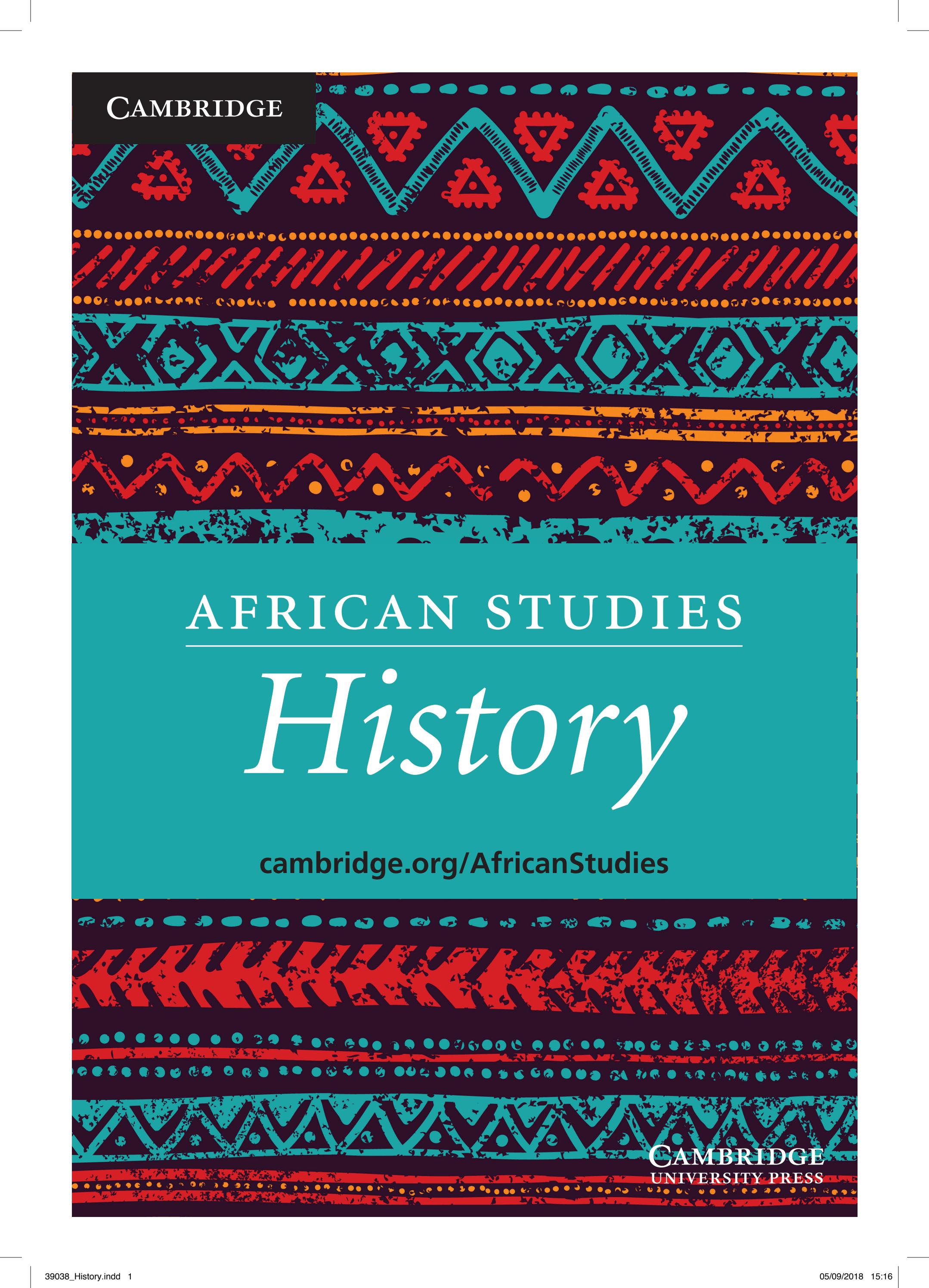 African History 2018 by Cambridge University Press - Issuu