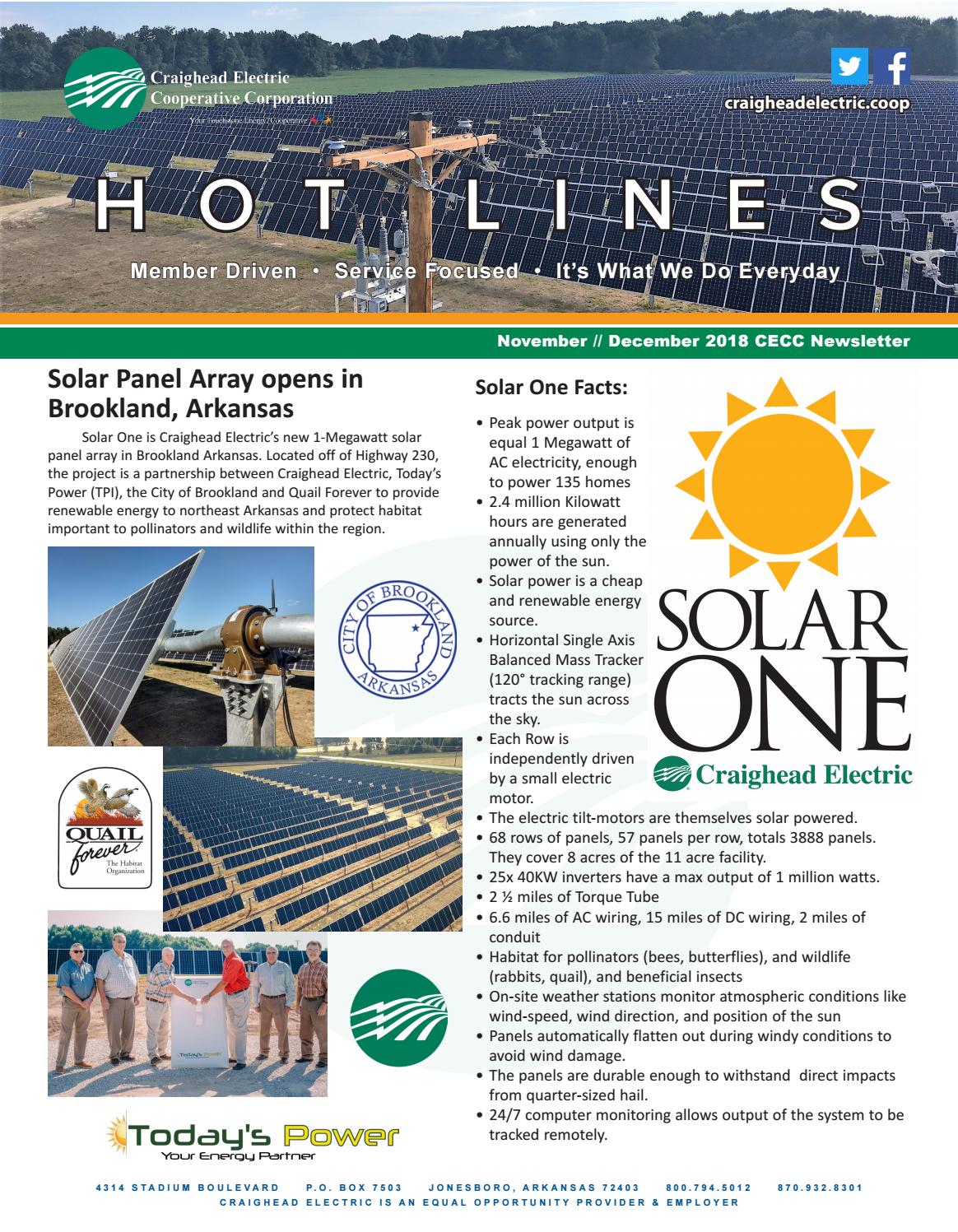 2018 November Craighead Electric Hot Lines by Inside Information, Inc ...