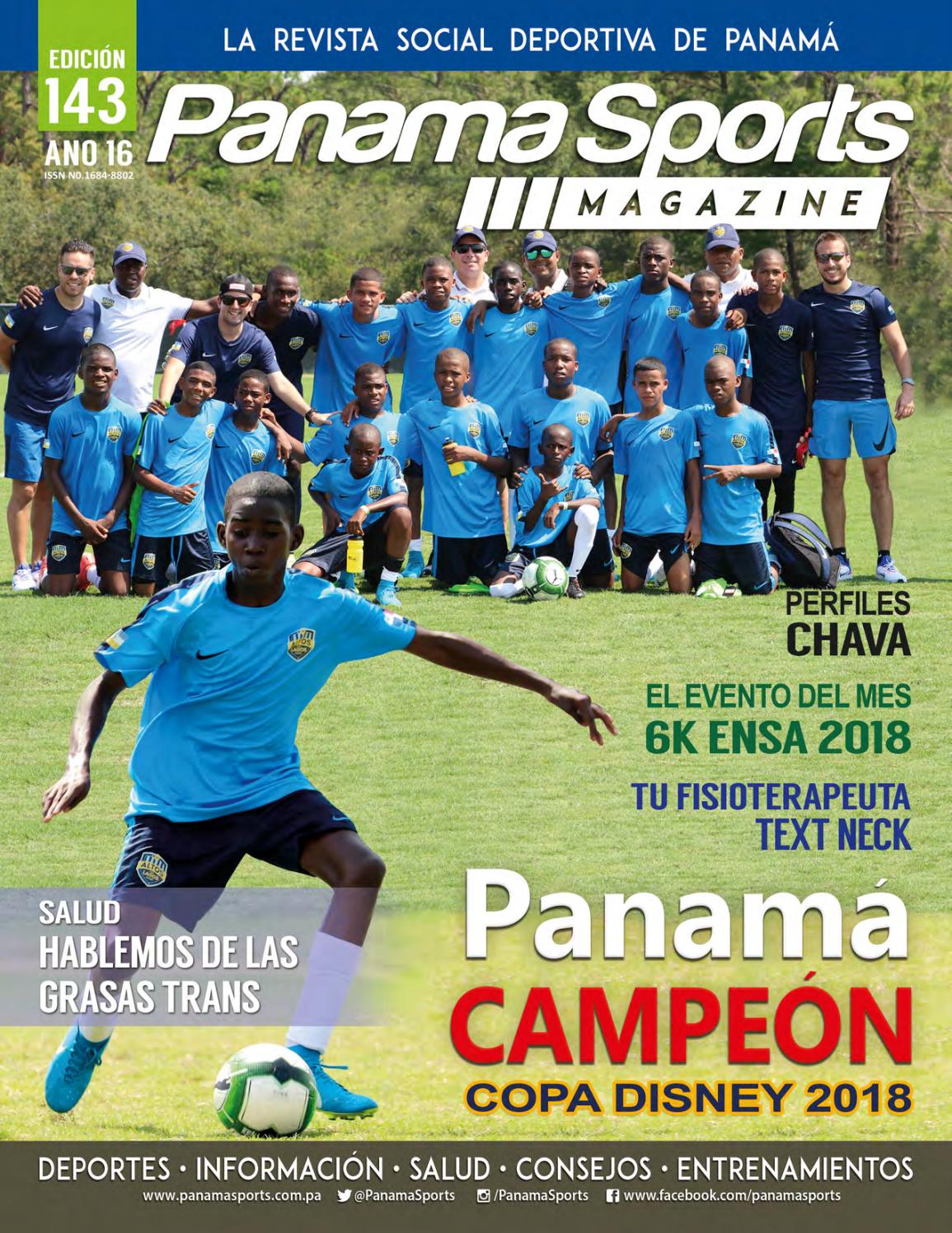 PANAMA SPORTS MAGAZINE Vol.143 NOVIEMBRE 2018.pdf by PANAMA SPORTS ...