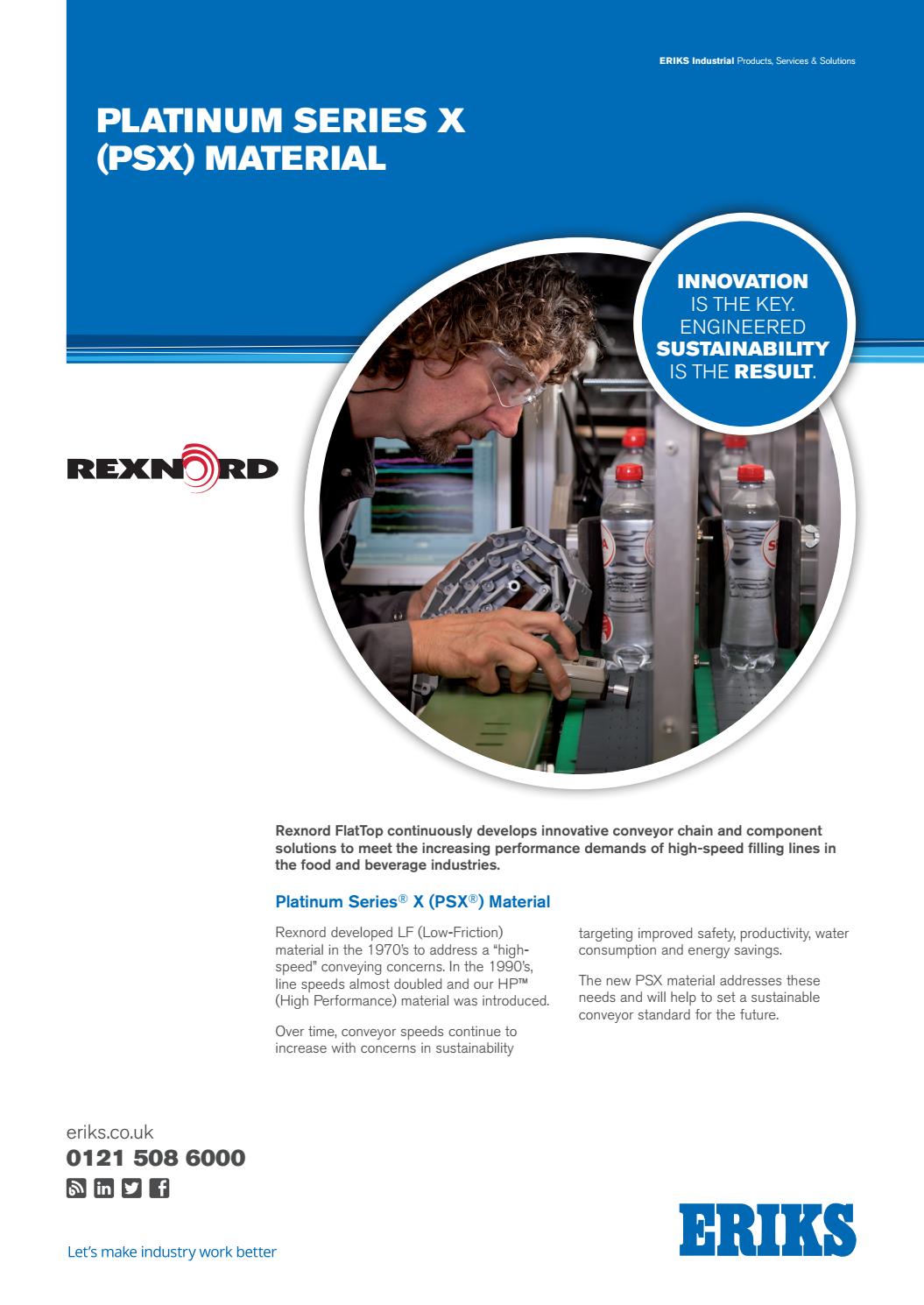 Rexnord Platinum Series by ERIKS UK & Ireland - Issuu