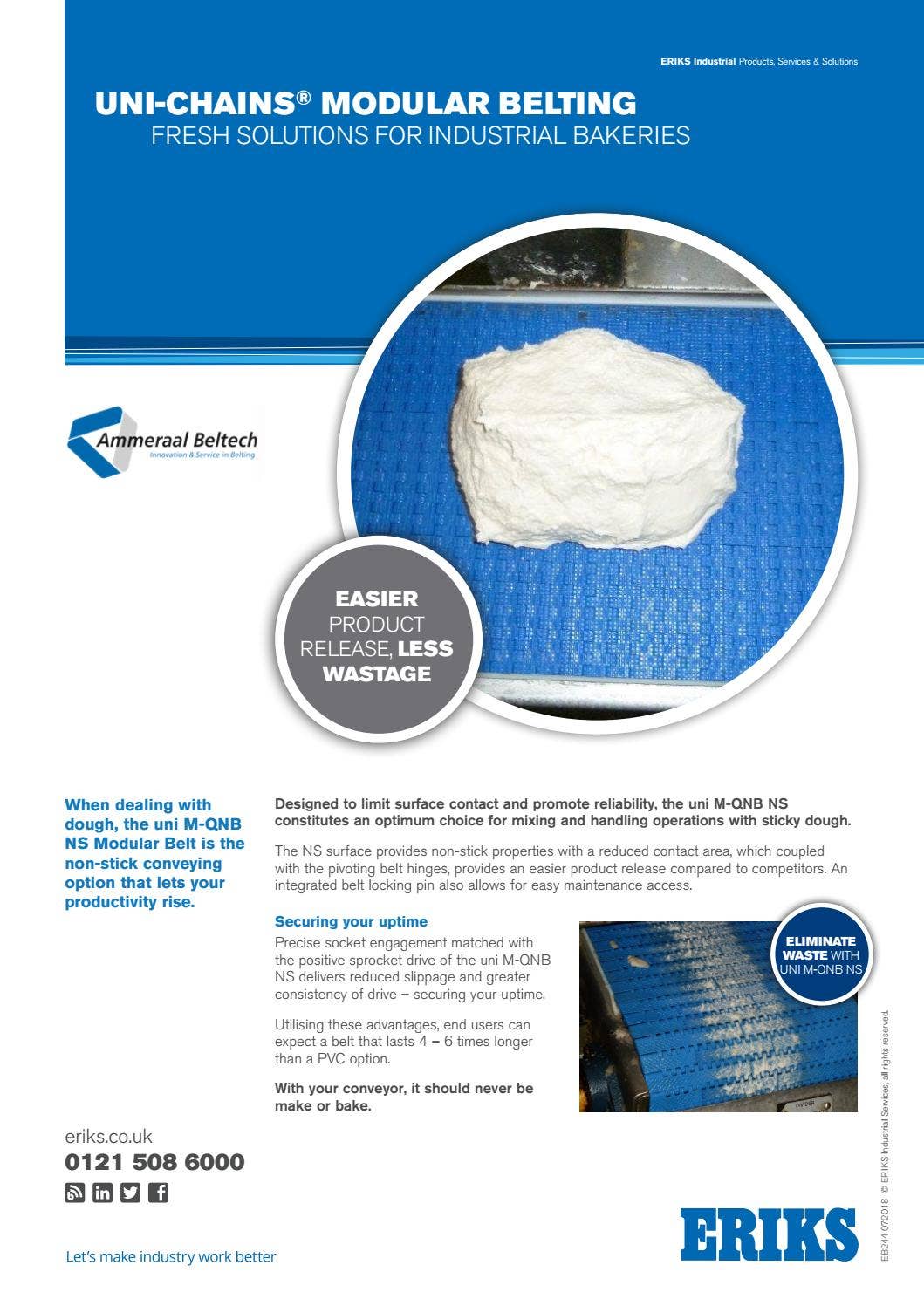 Ammeraal Beltech Uni-Chains Modular Belting by ERIKS UK & Ireland - Issuu