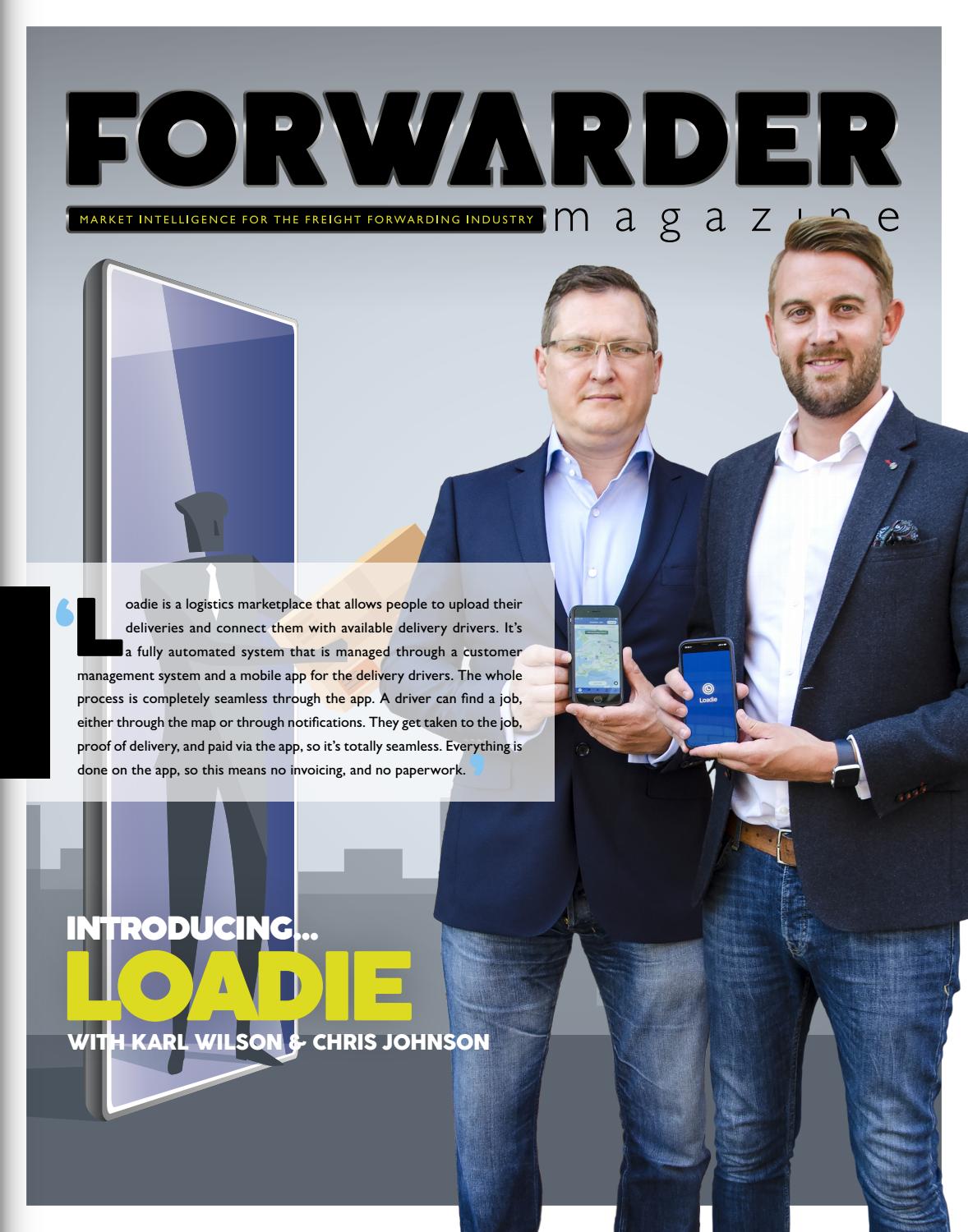 FORWARDER introducing... Loadie by Freight Solutions - Issuu