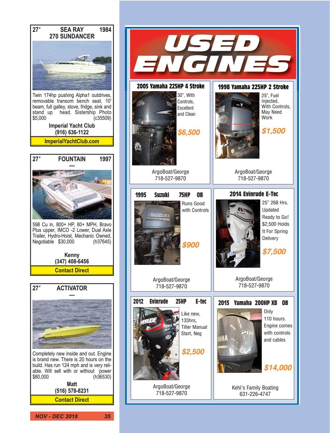 Boats 4 Sale Magazine Nov-Dec 2018 by Boats4Sale - Issuu