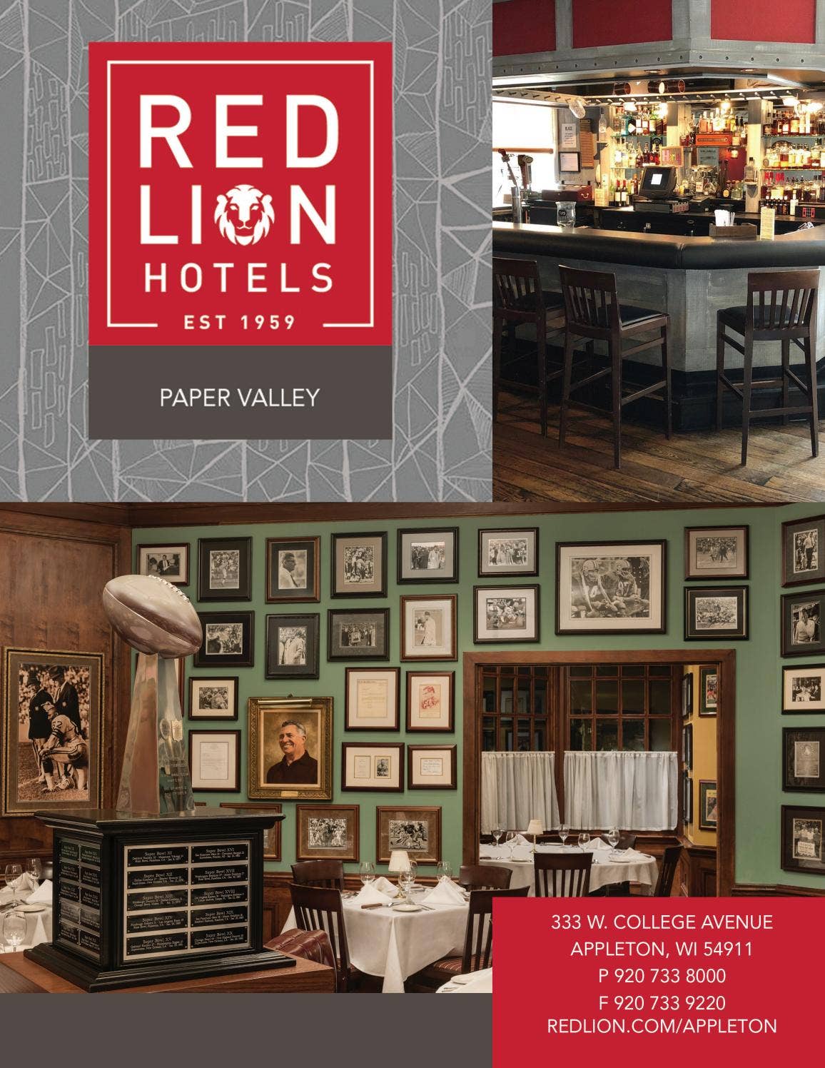 Red Lion Hotel Paper Valley - Appleton, WI by Towns & Associates - Issuu