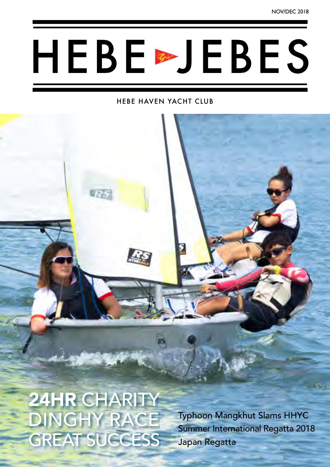 Hebe Jebes Nov/Dec 2018 by Hebe Haven Yacht Club - Issuu