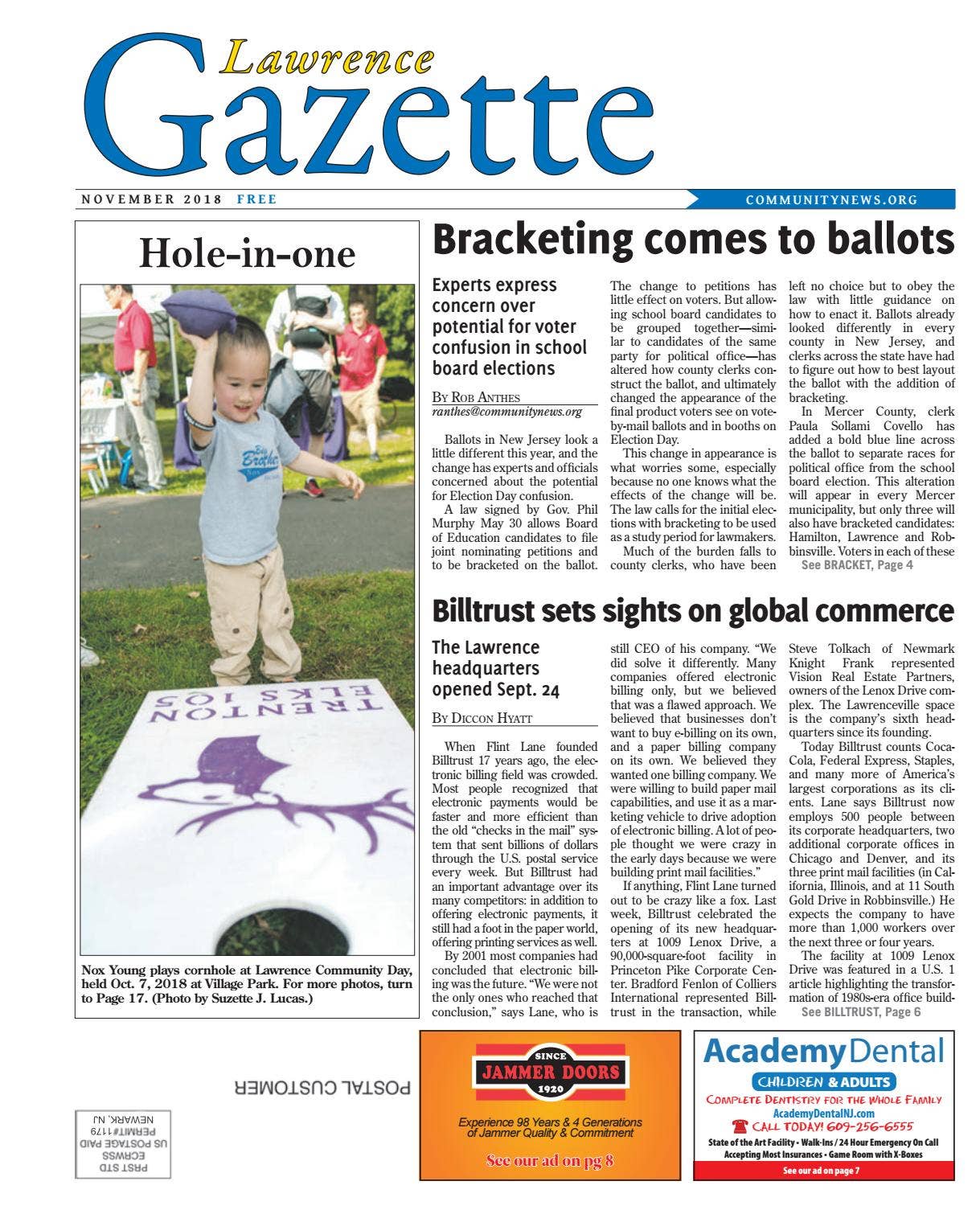 Lawrence Gazette | November 2018 by Community News Service - Issuu