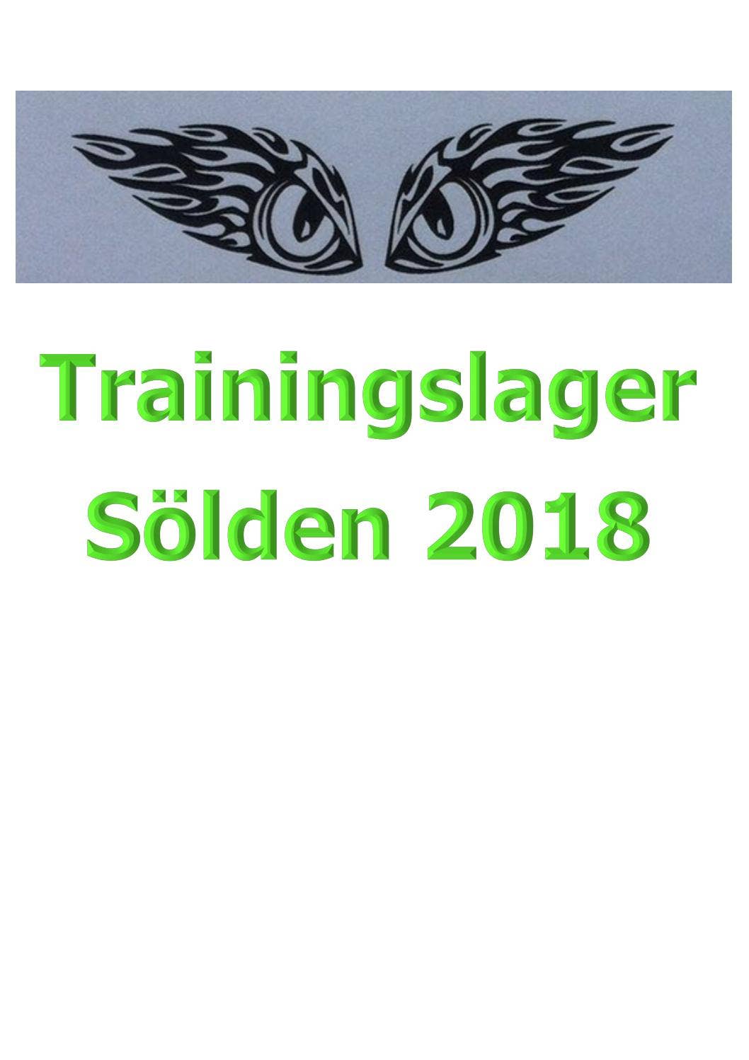 Tagesberichte Sölden 2018 by Skiclub Egg - Issuu