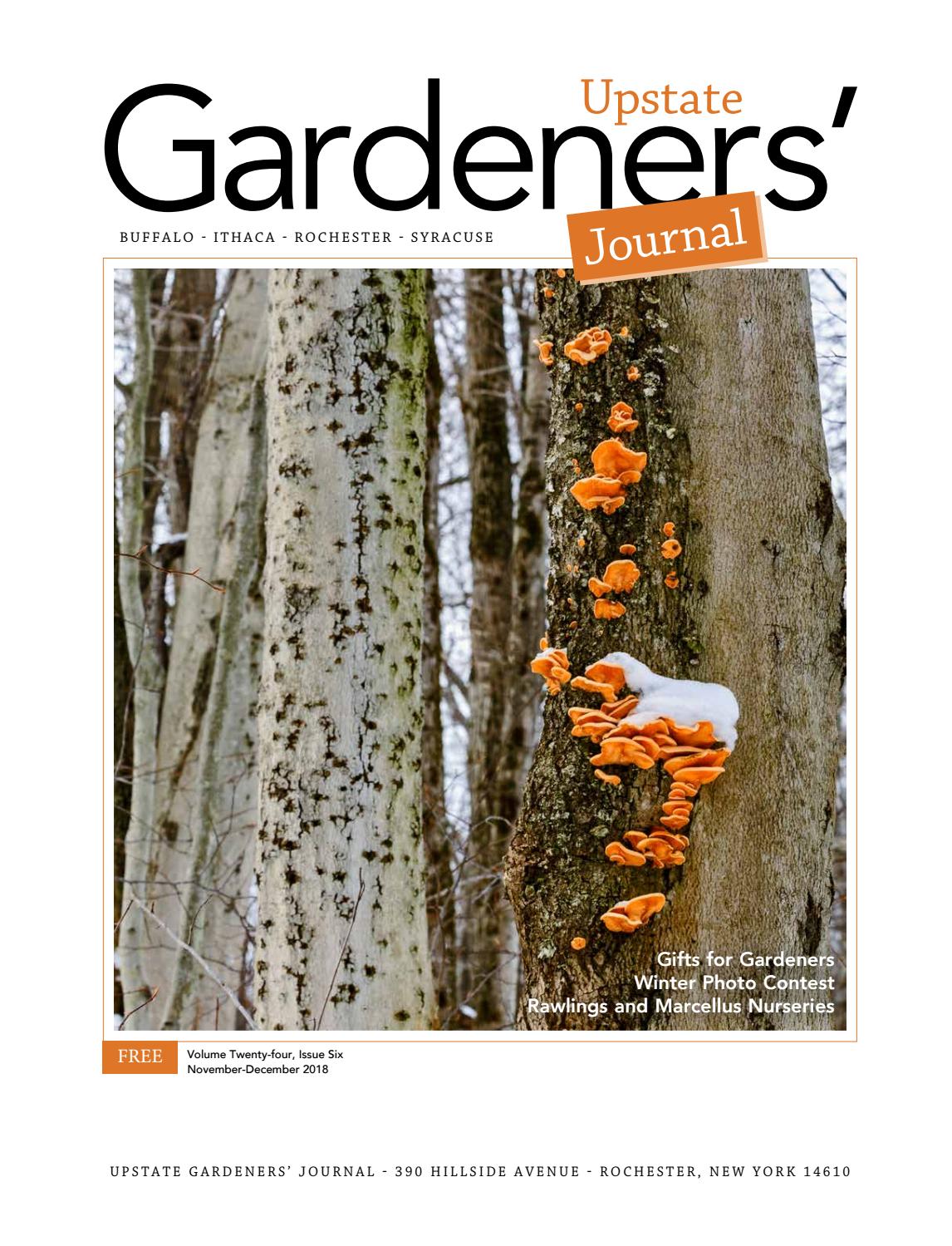Upstate Gardeners' Journal Nov-Dec 2-18 issue by JFM Publishing—(585 ...