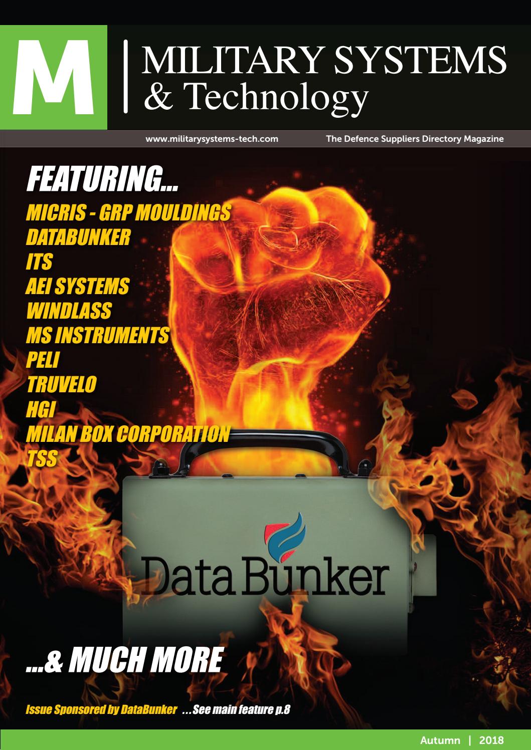 Military Systems Magazine Autumn 2018 by Military Systems and ...