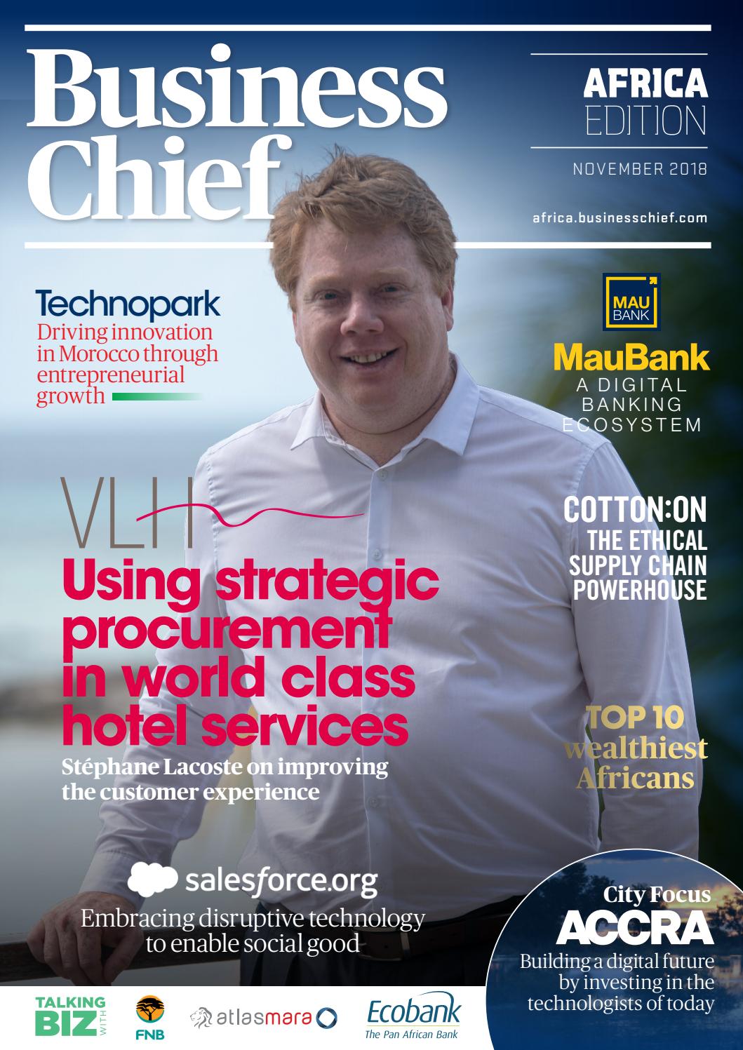 Business Chief Africa Magazine — November 2018 by Business Chief Africa ...