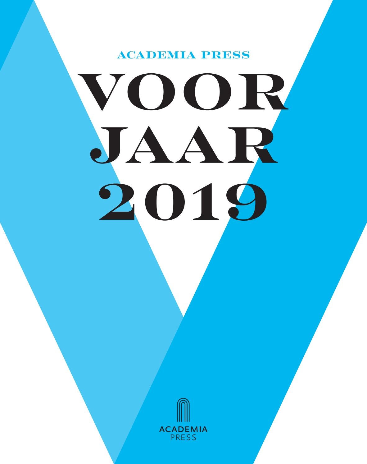 Academia Press - Voorjaar 2019 by Uitgeverij Lannoo - Issuu