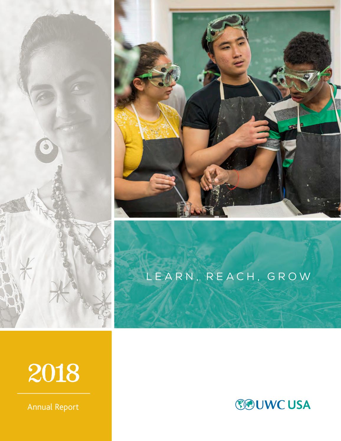 UWC-USA 2018 Annual Report by UWC-USA - Issuu