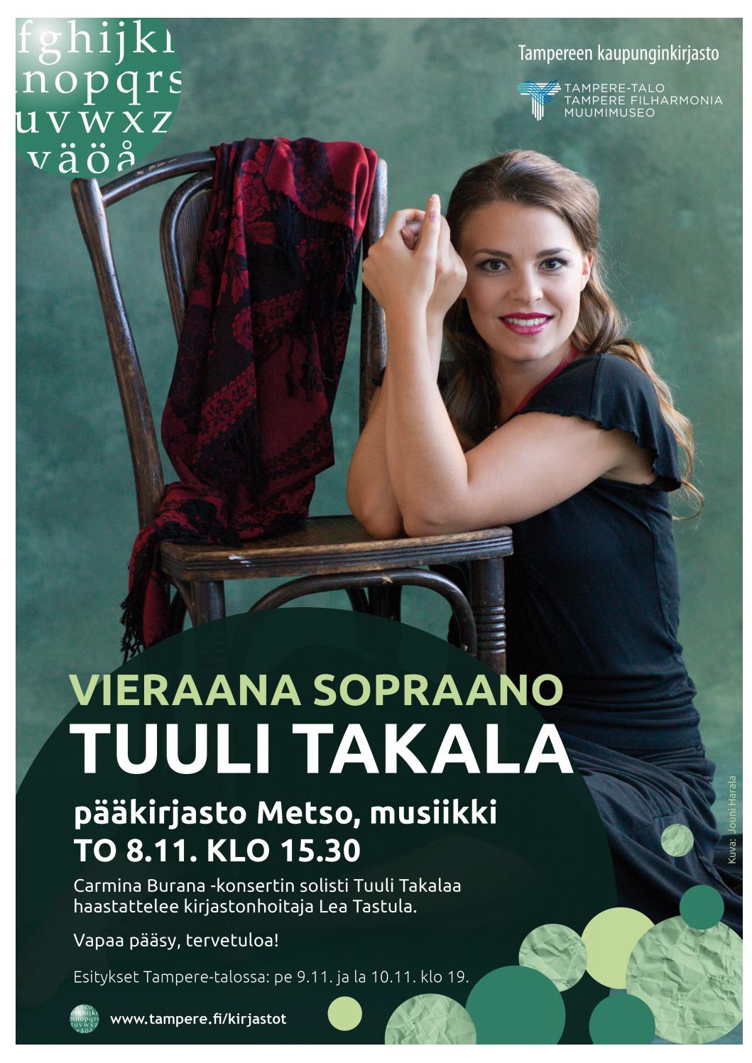 Tuuli Takala suosittelee by Metson musiikki ja lehdet - Issuu