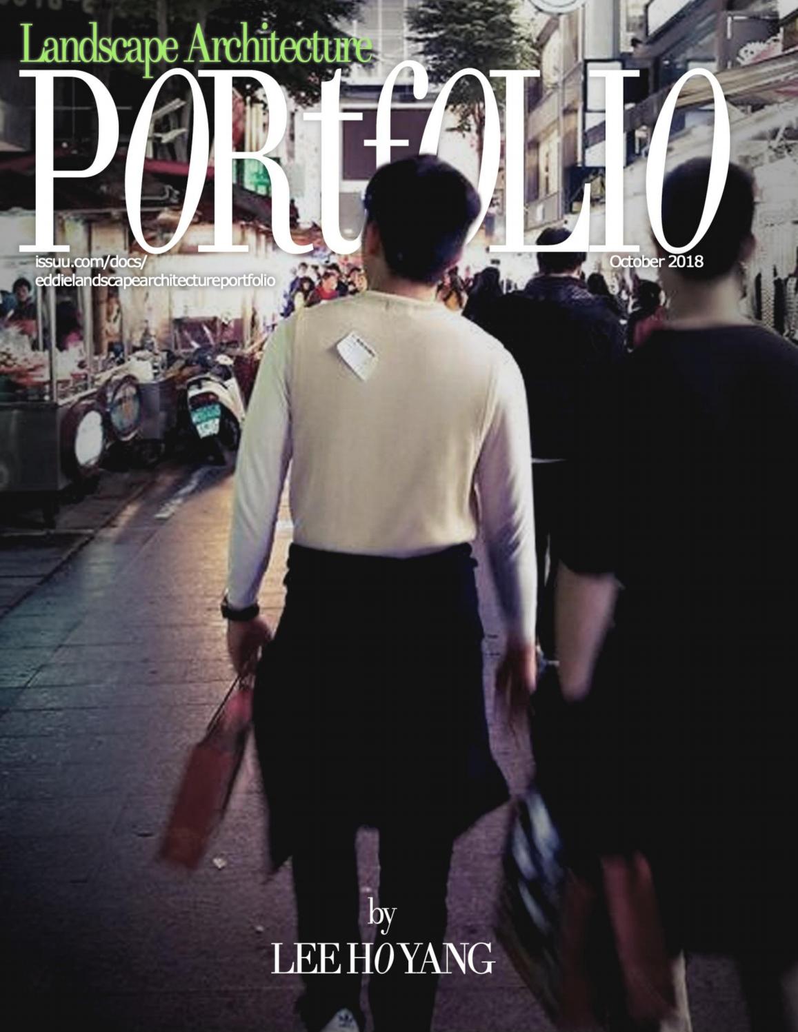 My Landscape Architecture Portfolio by Lee Eddie - Issuu
