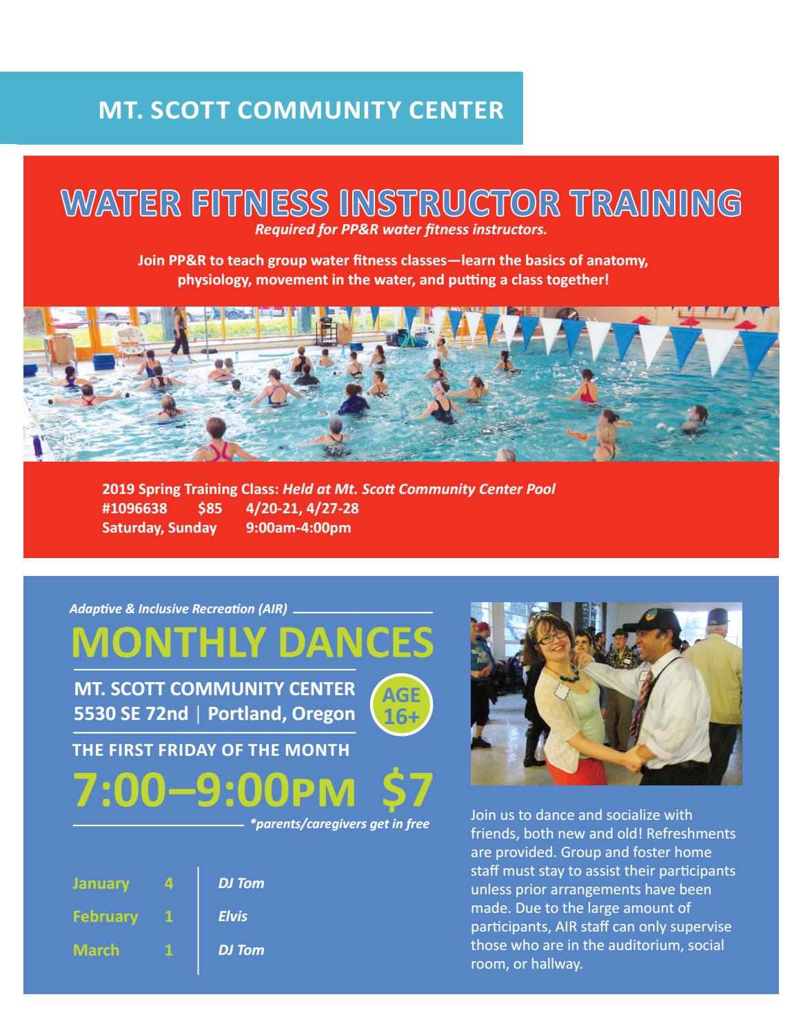 Mt. Scott Community Center - Winter 2019 by Portland Parks & Recreation ...