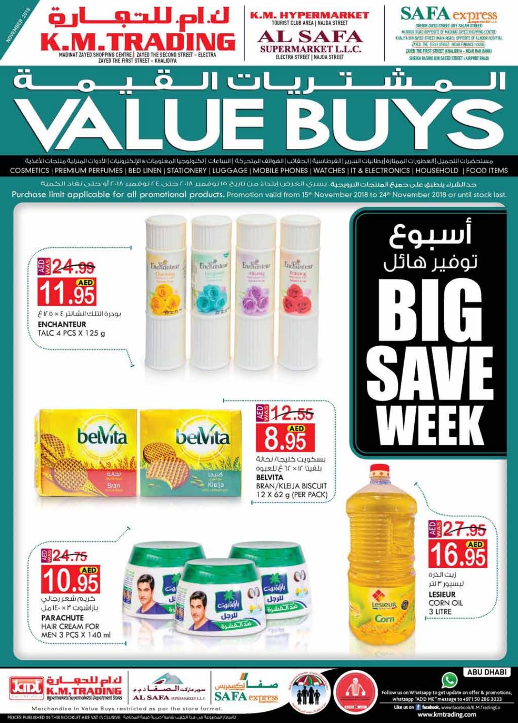 K.M.TRADING VALUE BUYS - ABU DHABI CITY EDITION -15TH AUGUST 2018 ...